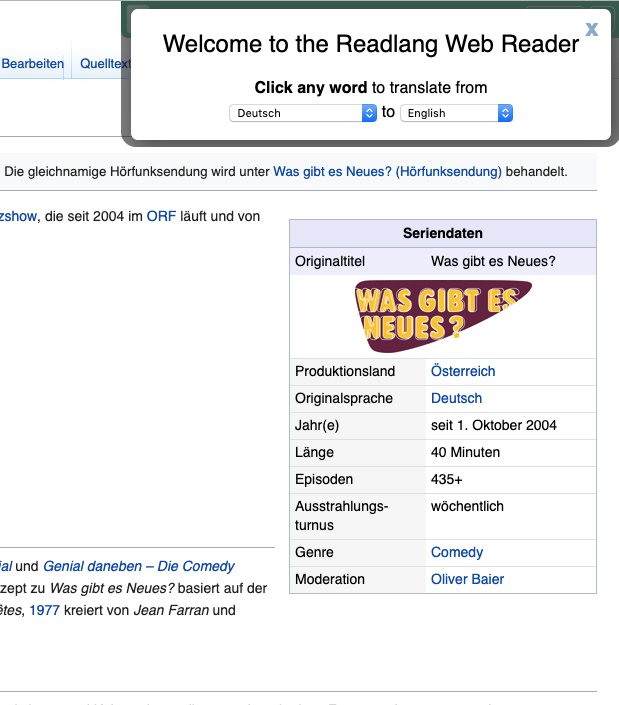 Readlang, le lecteur de web – labdeslangues.fr 💕 400 applis, sites ...